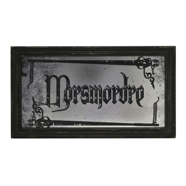 Warner Bros Harry Potter Dark Arts Mirrored Plaque - Morsmorde by Tesco ...