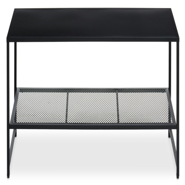 Interiors By Premier Convenient Black Metal Coffee Table, Sleek Coffee ...