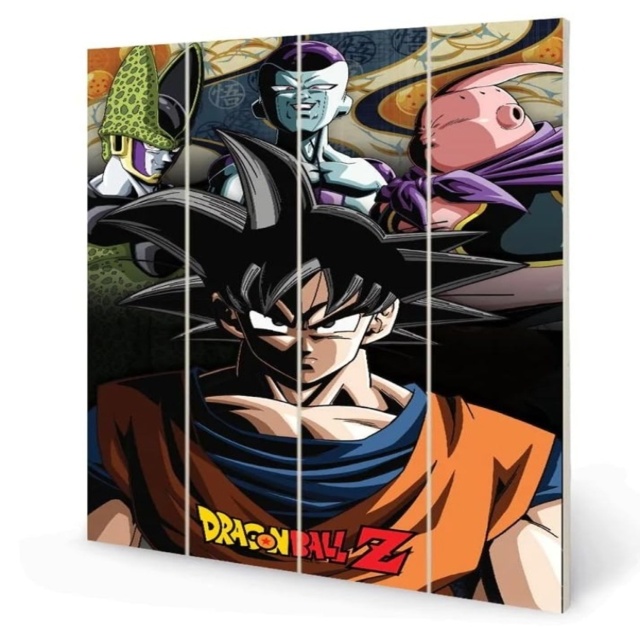 Dragon Ball Z (Under The Shadow Of Evil) Small Wood - Wood Panel by ...