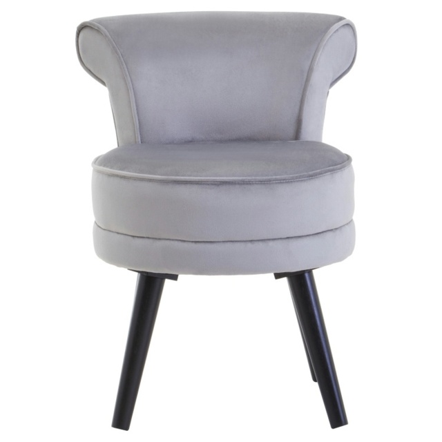 Interiors By Premier Grey Velvet Chair, Enchanting Sleep Swivel Chair ...