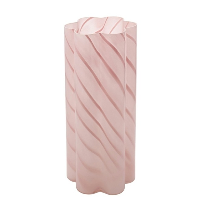 Hestia Pink Swirl Vase by Tesco - Marketplace | ufurnish.com