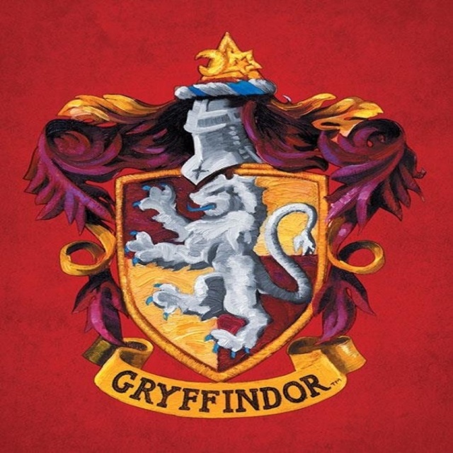 Harry Potter (Gryffindor Colourful Crest) 60X80X2Cm Stretched Canvas ...