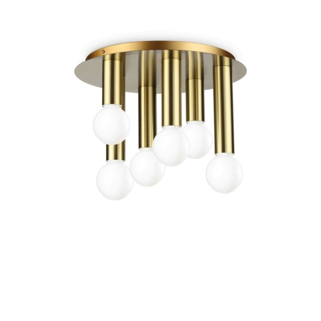 Petit 6 Light Surface Mounted Downlight Brass by Tesco - Marketplace ...
