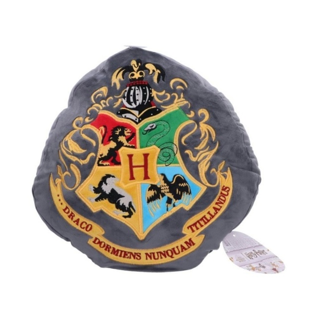 Nemesis Now - Harry Potter Hogwarts Crest Cushion 40Cm by Tesco ...