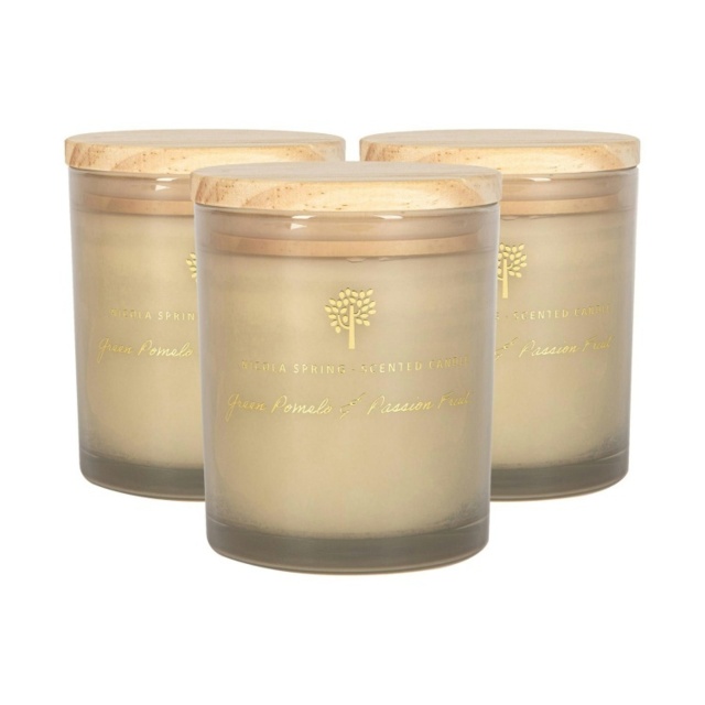 Nicola Spring Soy Wax Scented Candles - 130G - Green Pomelo & Passion ...