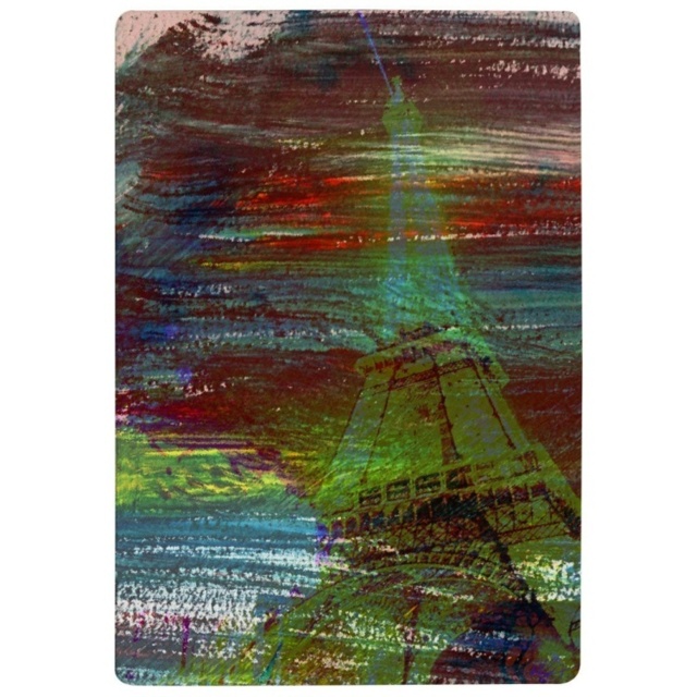Eiffel Tower (Rug) Multi - Large: 140X200Cm by Tesco - Marketplace ...