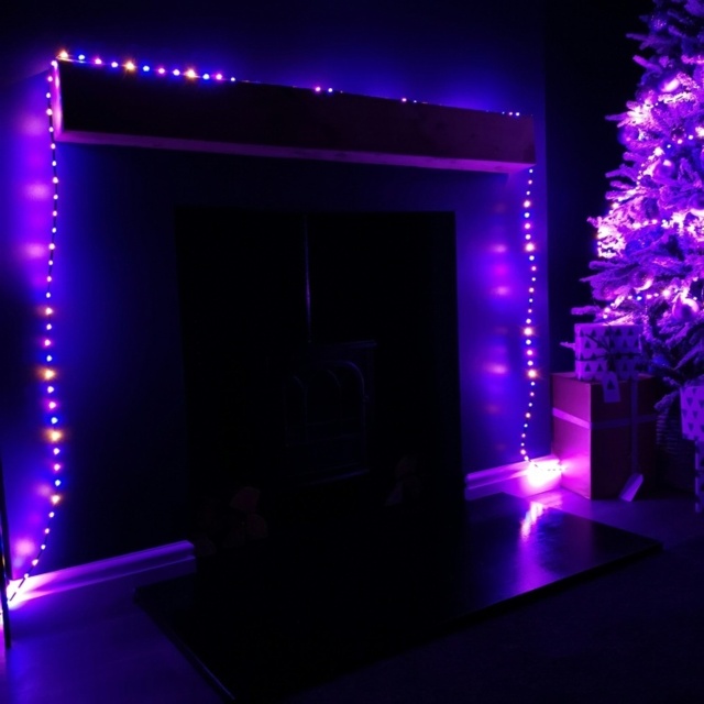 8.7M Indoor Outdoor Flexibrights Christmas Lights With 250 Rainbow Leds ...