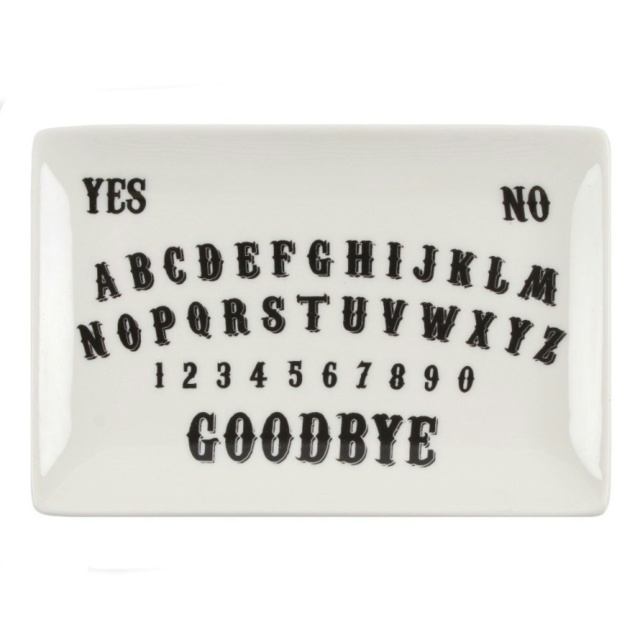Ceramic Spirit Board Trinket Dish - White by Tesco - Marketplace ...