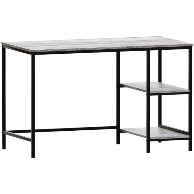 Vida Designs Brooklyn Computer Desk 2 Shelves Home Office Workstation ...