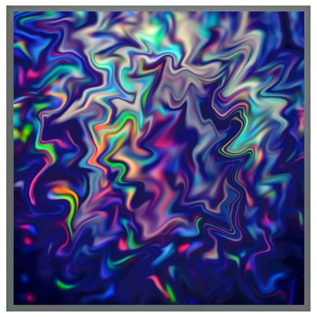 Psychedelic Marble (Picture Frame) Grey - L by Tesco - Marketplace ...