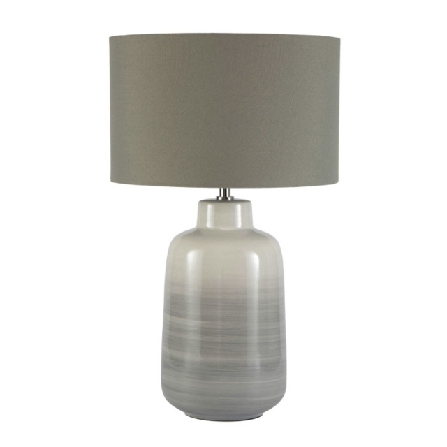 Bhs Cherry Table Lamp, Grey by Tesco - Marketplace | ufurnish.com