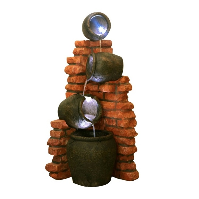Primrose Classical Pottery Jar Water Feature Fountain Waterfall Cascade ...