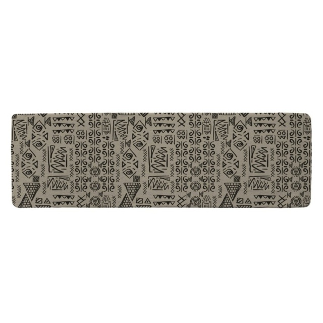 Striped Egyptian Theme With Ethnic And Tribal Motifs (Runner Rug) Multi ...