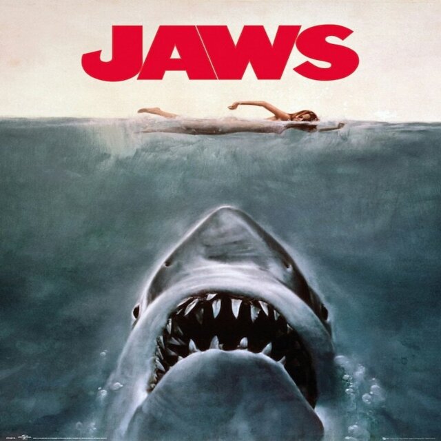 Jaws Key Art 61 X 91.5Cm Maxi Poster by Tesco - Marketplace | ufurnish.com