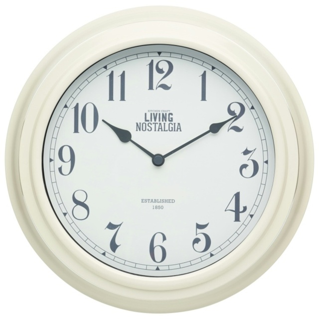 Living Nostalgia Antique Cream Wall Clock by Tesco - Marketplace ...