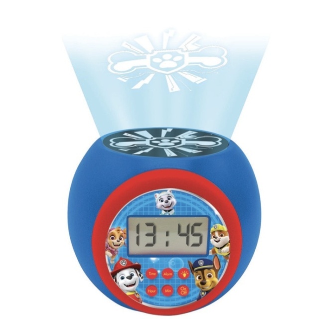 Lexibook Rl977Pa Paw Patrol Childrens Projector Clock With Timer by ...