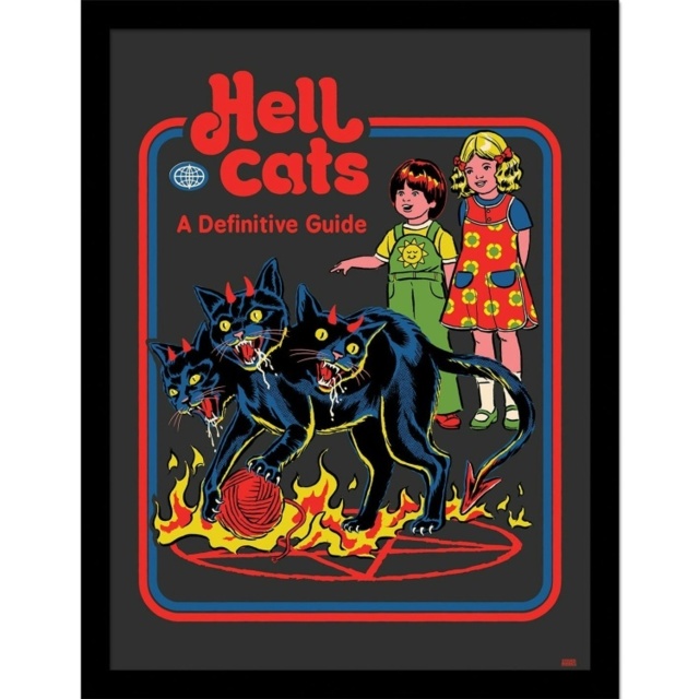 Steven Rhodes (Hell Cats) Framed 30X40Cm Print by Tesco - Marketplace ...