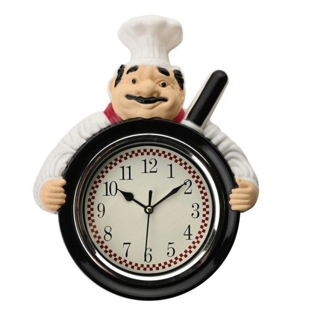 Hometime Chef Wall Clock by Tesco - Marketplace | ufurnish.com