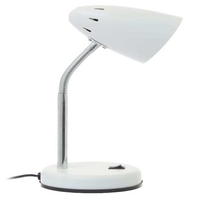 Interiors By Premier Matte White Desk Lamp, Adjustable Living Room Desk ...