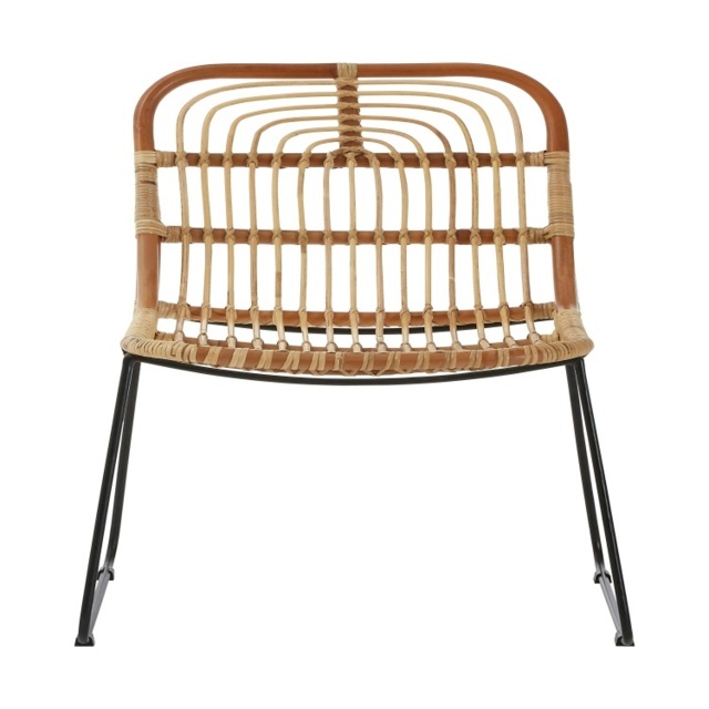 Interiors By Premier Tiger Chair, Breathable Rattan Dining Chair, Easy ...
