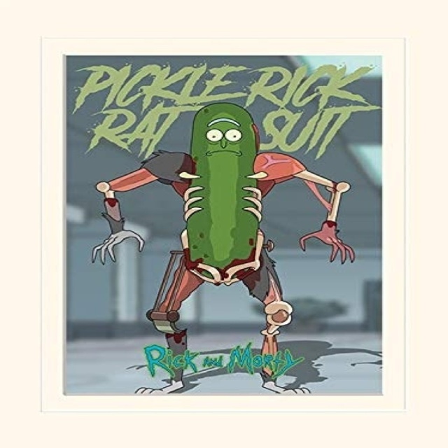 Lx - Rick And Morty (Pickle Rick) - Poster / Prints by Tesco ...