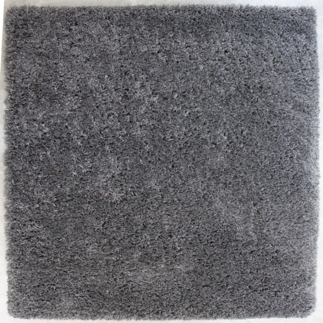 Kukoon Slate Grey Deep Pile Shaggy Living Room Area Rug 60Cm X 110Cm by ...