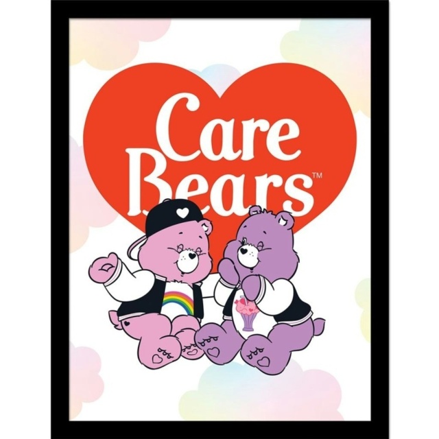 Care Bears (Varsity) Framed 30X40Cm Print by Tesco - Marketplace ...