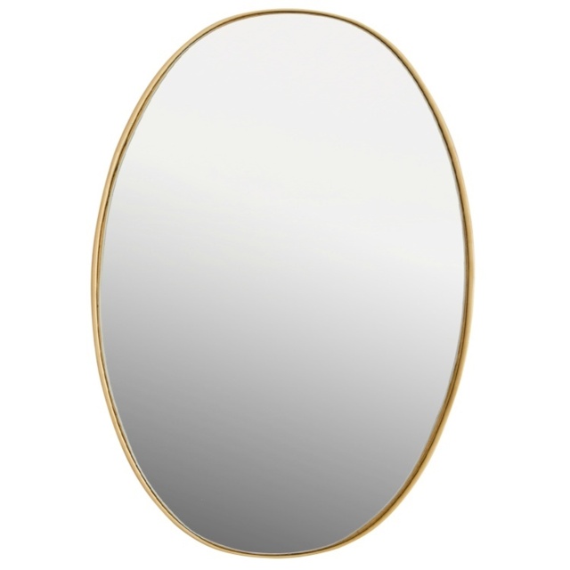 Interiors By Premier Versatile Wall Mirror, Sturdy Slim Mirror, Compact ...