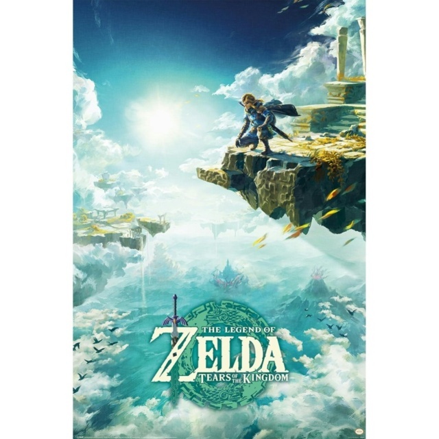The Legend Of Zelda: Tears Of The Kingdom (Hyrule Skies) Maxi Poster - The Legend Of Zelda by ...