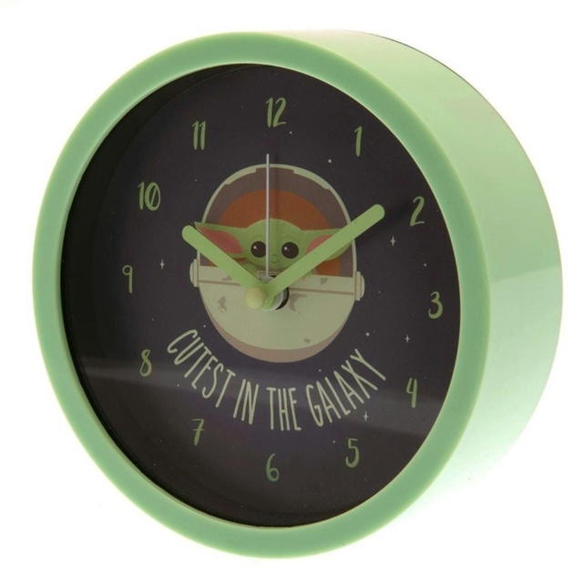Star Wars: The Mandalorian Cutest In The Galaxy Analogue Desk Clock ...