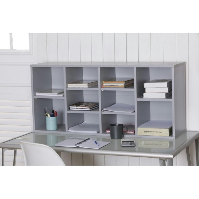 10 Cube Bookshelf Wooden Storage Organiser Tv Stand Wood Shelving Open ...