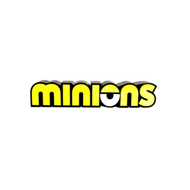 Minions Officially Licensed Logo Light Desk Lamp Bedroom Light USB or ...