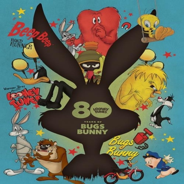 Looney Tunes (Bugs Bunny Crazy Saturday Morning Cartoons) 60X80X2Cm ...