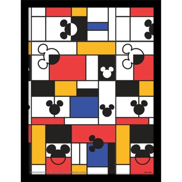 Mickey Mouse (Mickey Muse- Abstract) - Mickey/ Minnie Mouse by Tesco ...