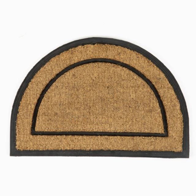 Chadderton Border Natural Rubber & Coir Brush 40X60Cm Half Mat by Tesco ...