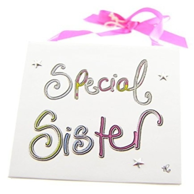 "Tracey Russell ""short & Sweet"" Special Sister 12Cm Hanging Plaque ...