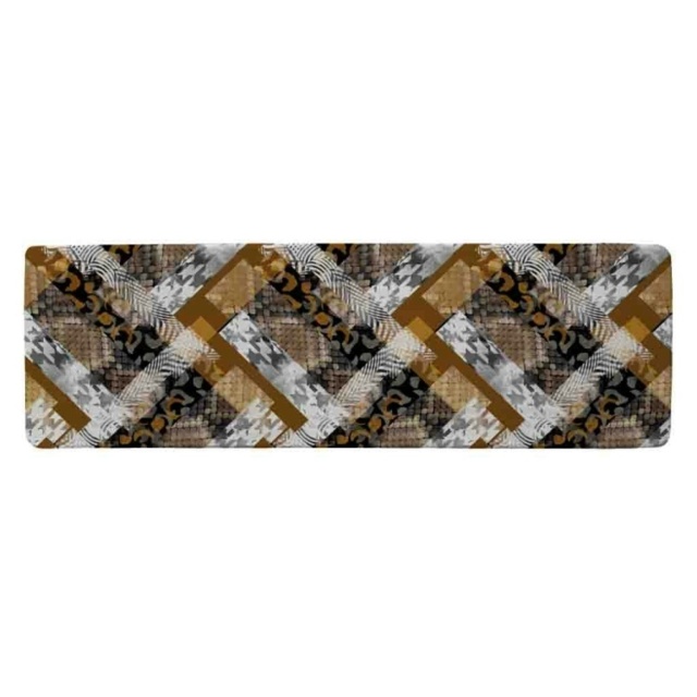 Geometric Snake Skin & Patterns (Runner Rug) Multi by Tesco ...