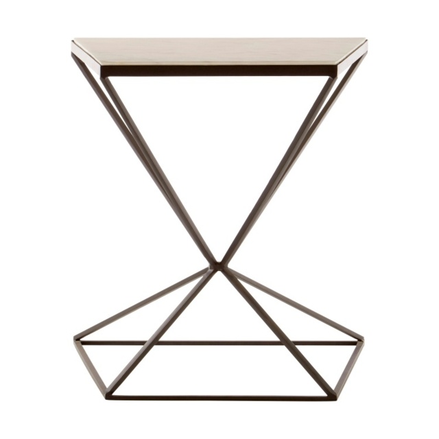 Interiors By Premier Shalimar Trapezoid Side Table by Tesco ...