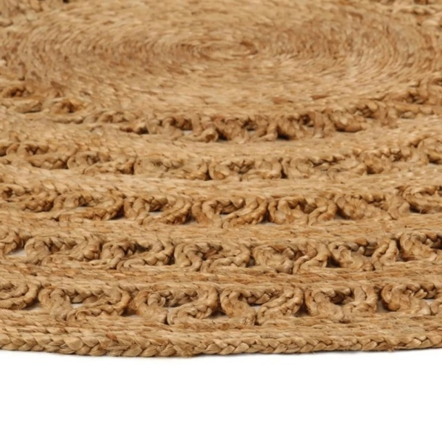Area Rug Hand-Braided Jute 150 Cm Round by Tesco - Marketplace ...