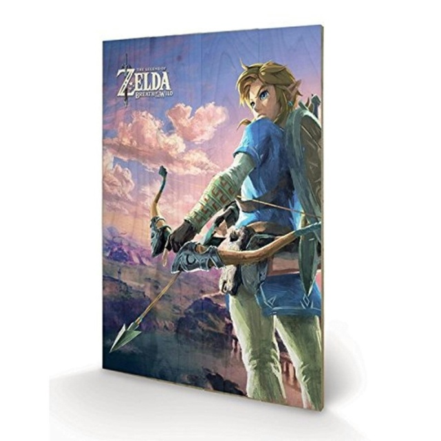Zelda Breath Of The Wild (Hyrule Scene) Small Wood - Wood Panel by ...