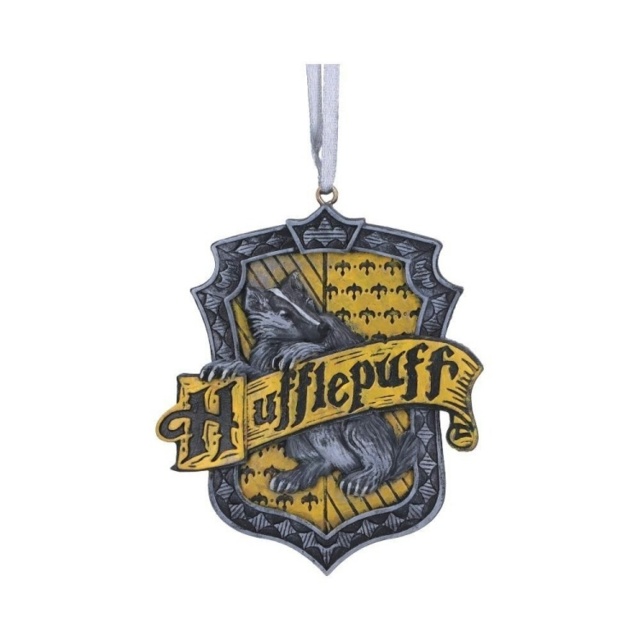 Nemesis Now - Harry Potter Hufflepuff Crest Hanging Ornament 8Cm by ...
