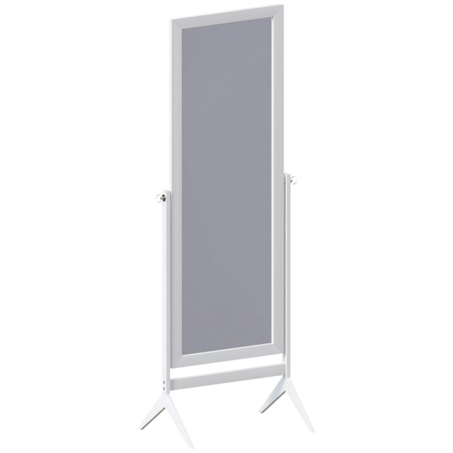 Vida Designs Nishano Rectangle Cheval Mirror Freestanding Rotating ...