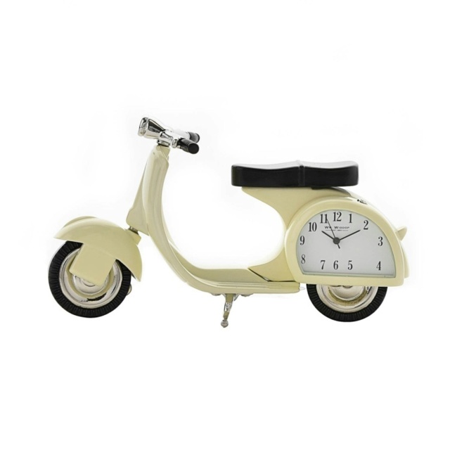 Wm Widdop Miniature Clock - Vespa Cream by Tesco - Marketplace ...