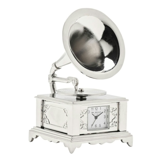 Wm Widdop Miniature Clock - Gramophone by Tesco - Marketplace ...