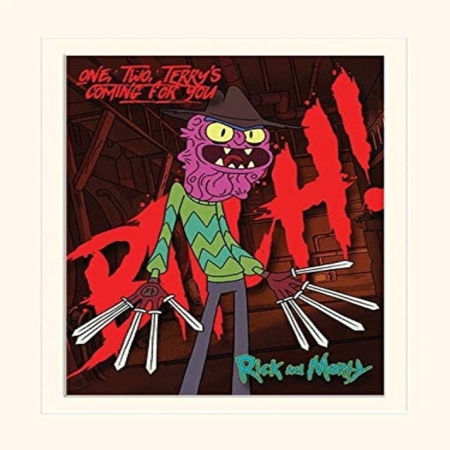 Lx - Rick And Morty (Scary Terry) - Poster / Prints by Tesco ...