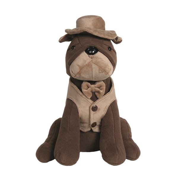 Straits bull dog brown door stop by Tesco - Marketplace | ufurnish.com