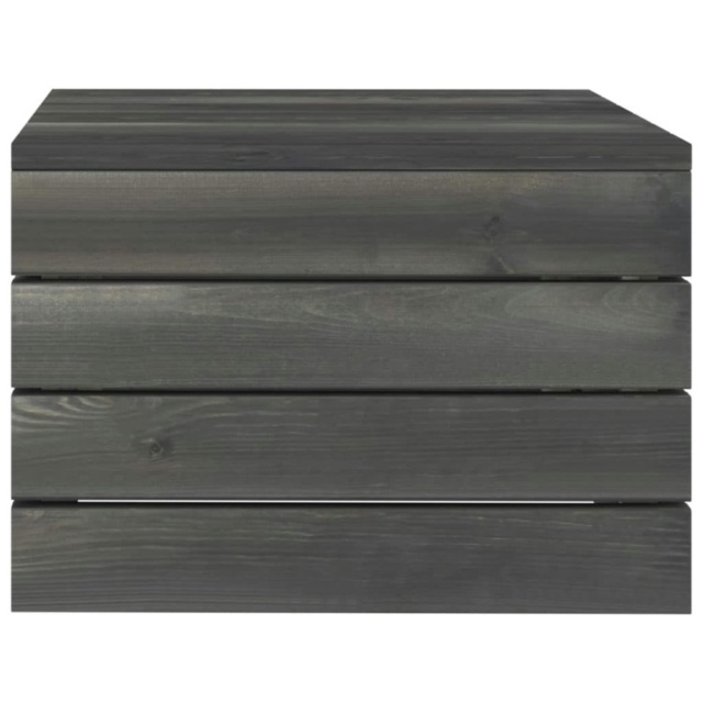 Garden Pallet Table Solid Pinewood Dark Grey by Tesco - Marketplace ...