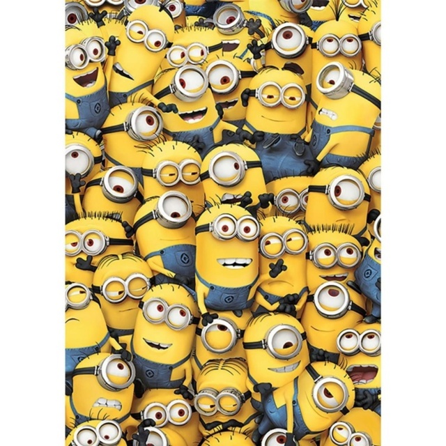 Despicable Me (Many Minions) - 85X120X4Cm Stretched Canvas Print by ...