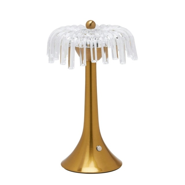 Hestia Crystal Usb Led Touch Table Lamp With Bronze Base & Trim by ...