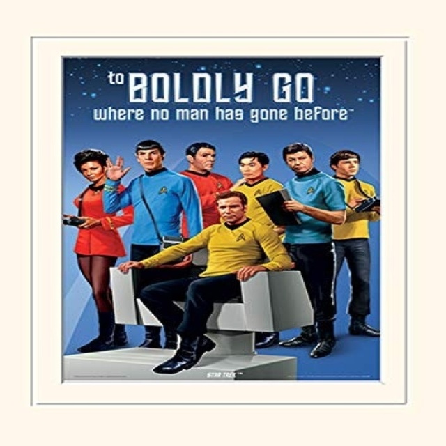 Lx - Star Trek - To Boldly Go - Poster / Prints by Tesco - Marketplace ...